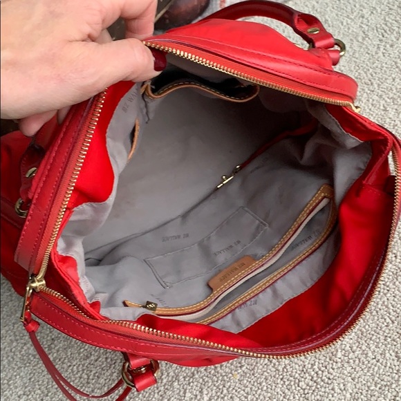 MZ Wallace | Bags | Mz Wallace Red Nylon Shoulder Bag | Poshmark